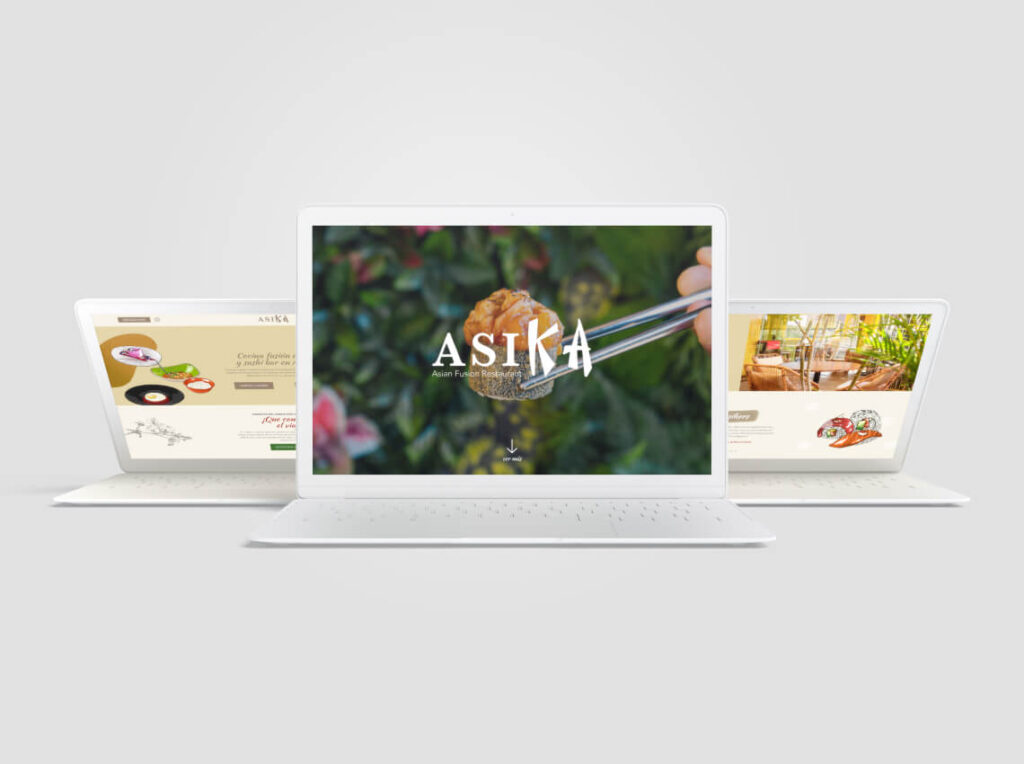 Diseño Web Asika - Wabi Diseño Creativo